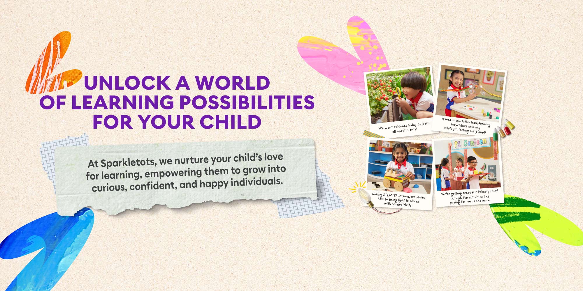 Give Your Child a PCF Sparkletots Start | PCF Sparkletots Preschool and ...